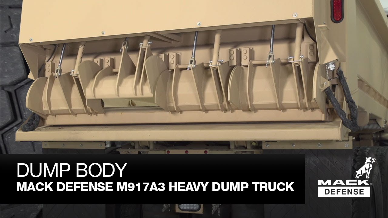 Dump Body - Mack Defense M917A3 Heavy Dump Truck - YouTube