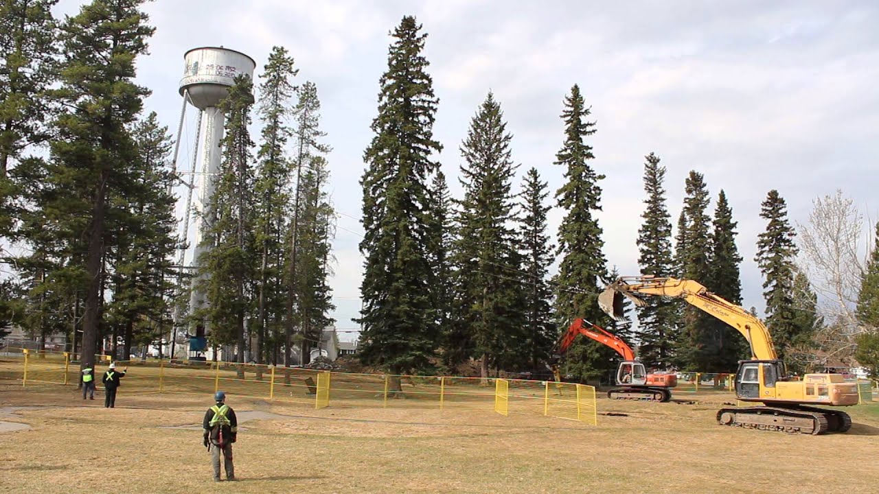 Falling Tower - YouTube