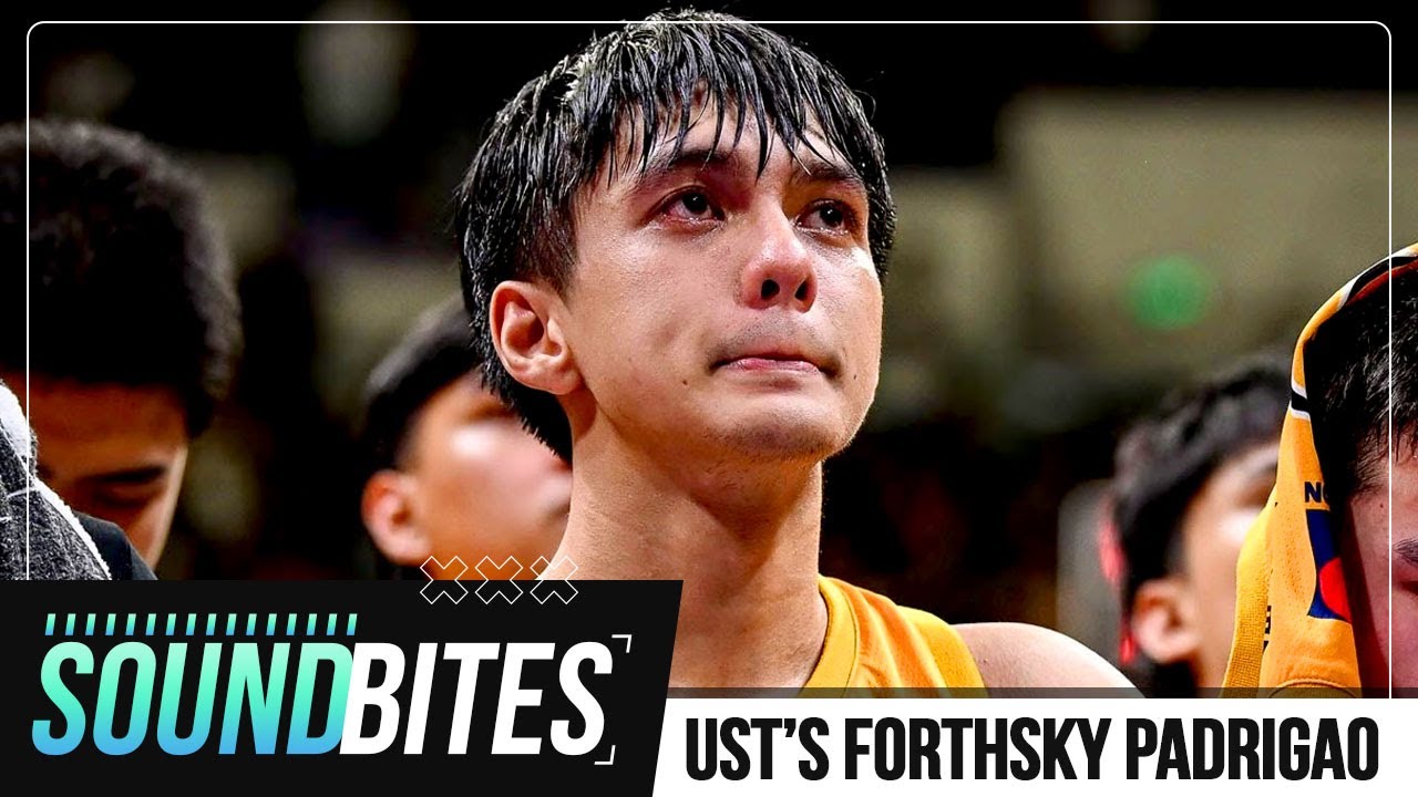 Forth Padrigao turns emotional as he closes UAAP career | SOUNDBITES ...