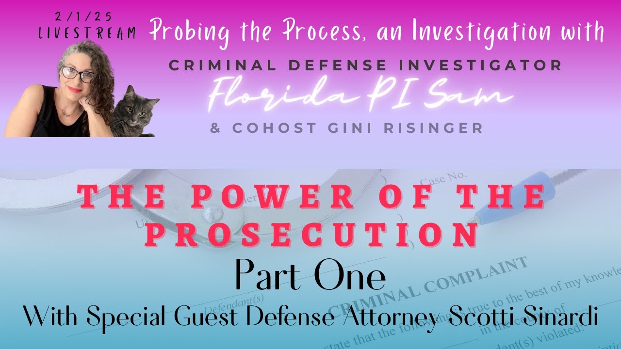 Investigating the Investigation: The Power of the Prosecutor - YouTube