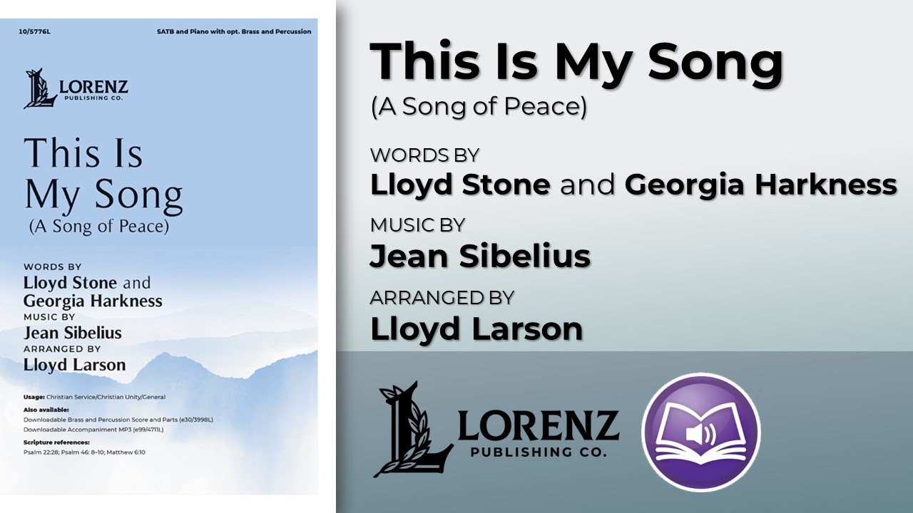 This Is My Song | Lloyd Larson - YouTube