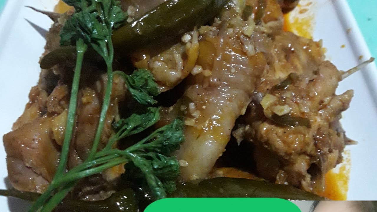 native chicken adobo sa atswete! - YouTube
