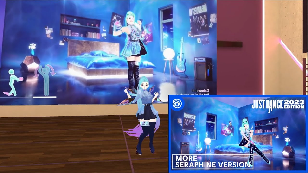 Just Dance 2023 Edition - More SERAPHINE VERSION by K/DA - VRChat Dance ...