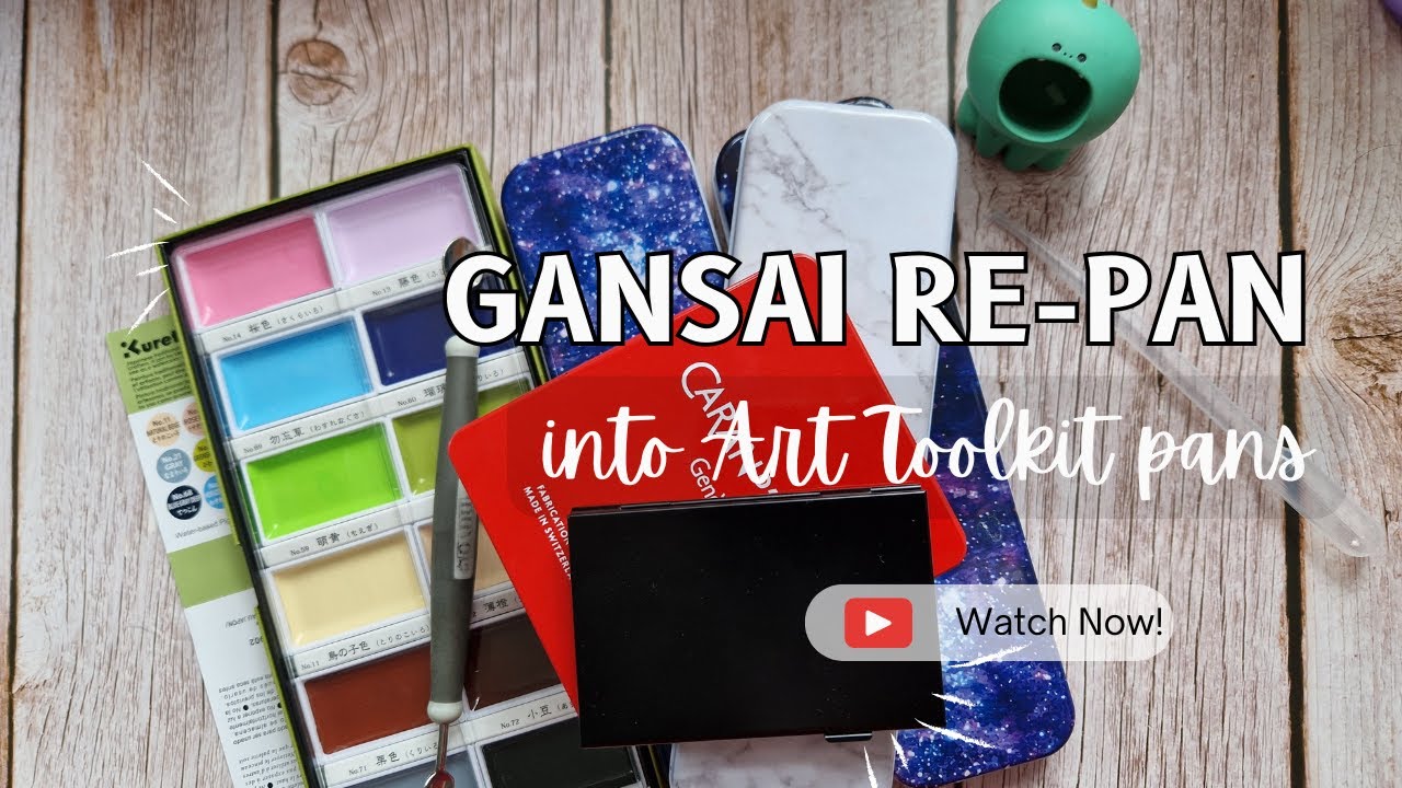 Gansai Re-Pan into Art Toolkit - YouTube