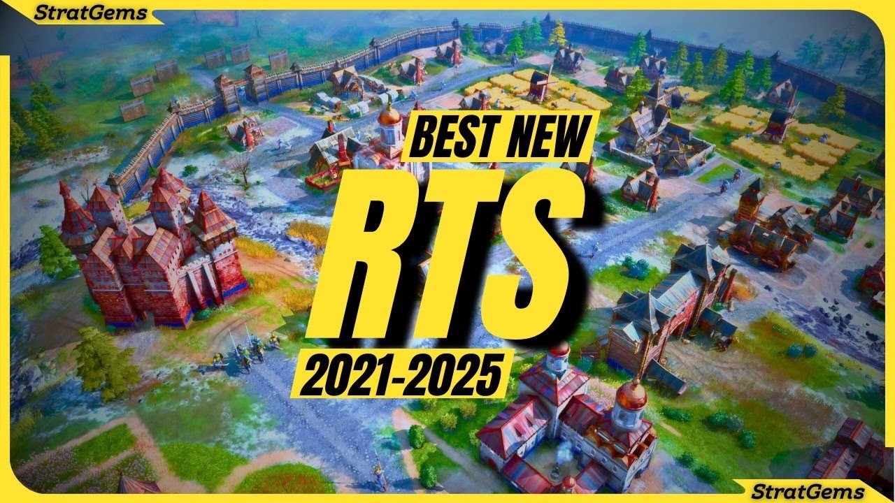 Top 15 Best New RTS Games to Play in 2025 | Real Time Strategy - YouTube