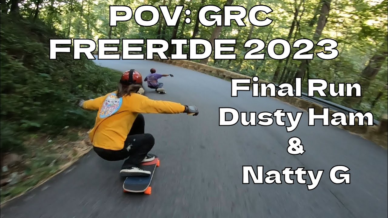 POV: 2023 GRC Freeride Final Run - Dusty Ham & Natty G GoPro - YouTube