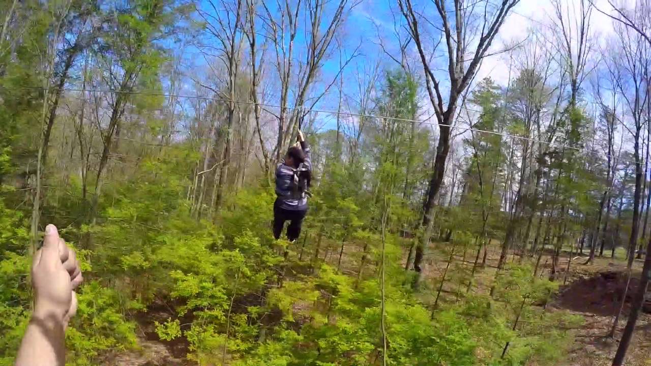 Zip Racer Tree Ventures Sports 2016 - YouTube