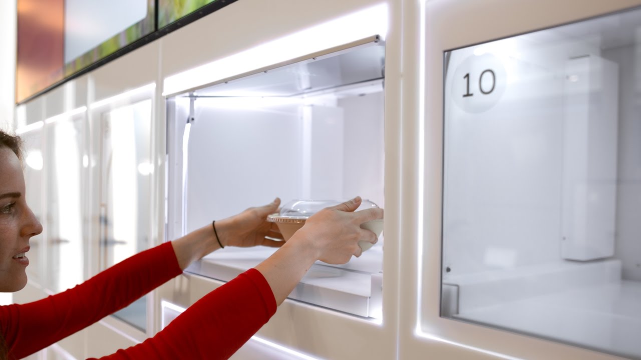 Eatsa Automated Restaurant - YouTube