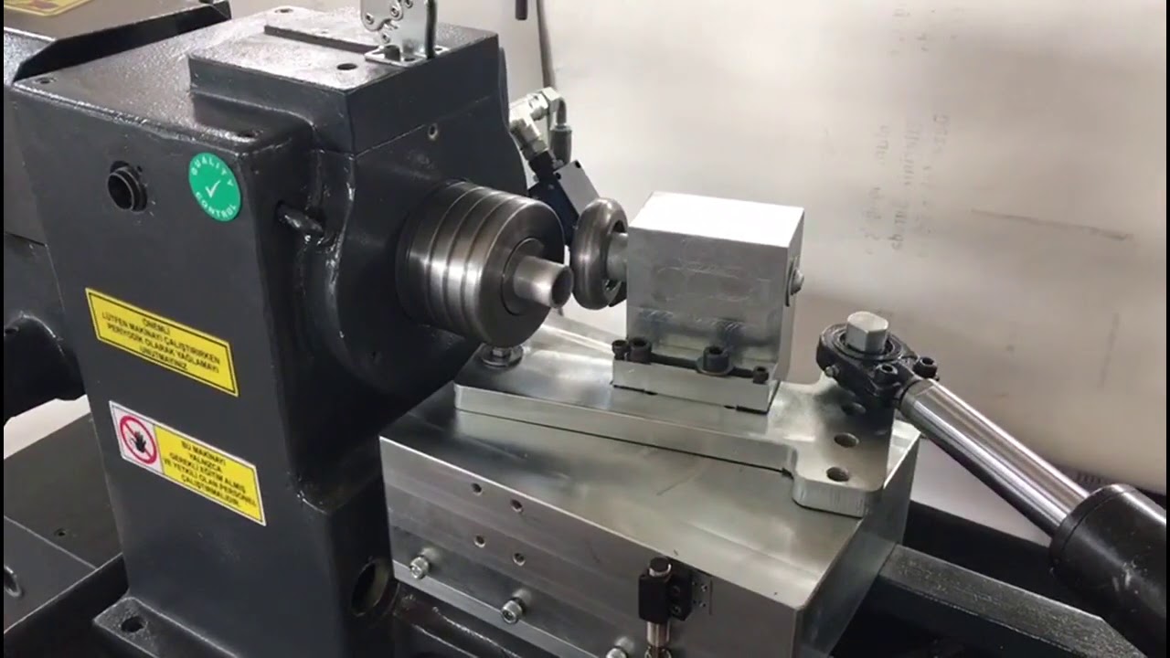 Pipe End Closing Machine - YouTube