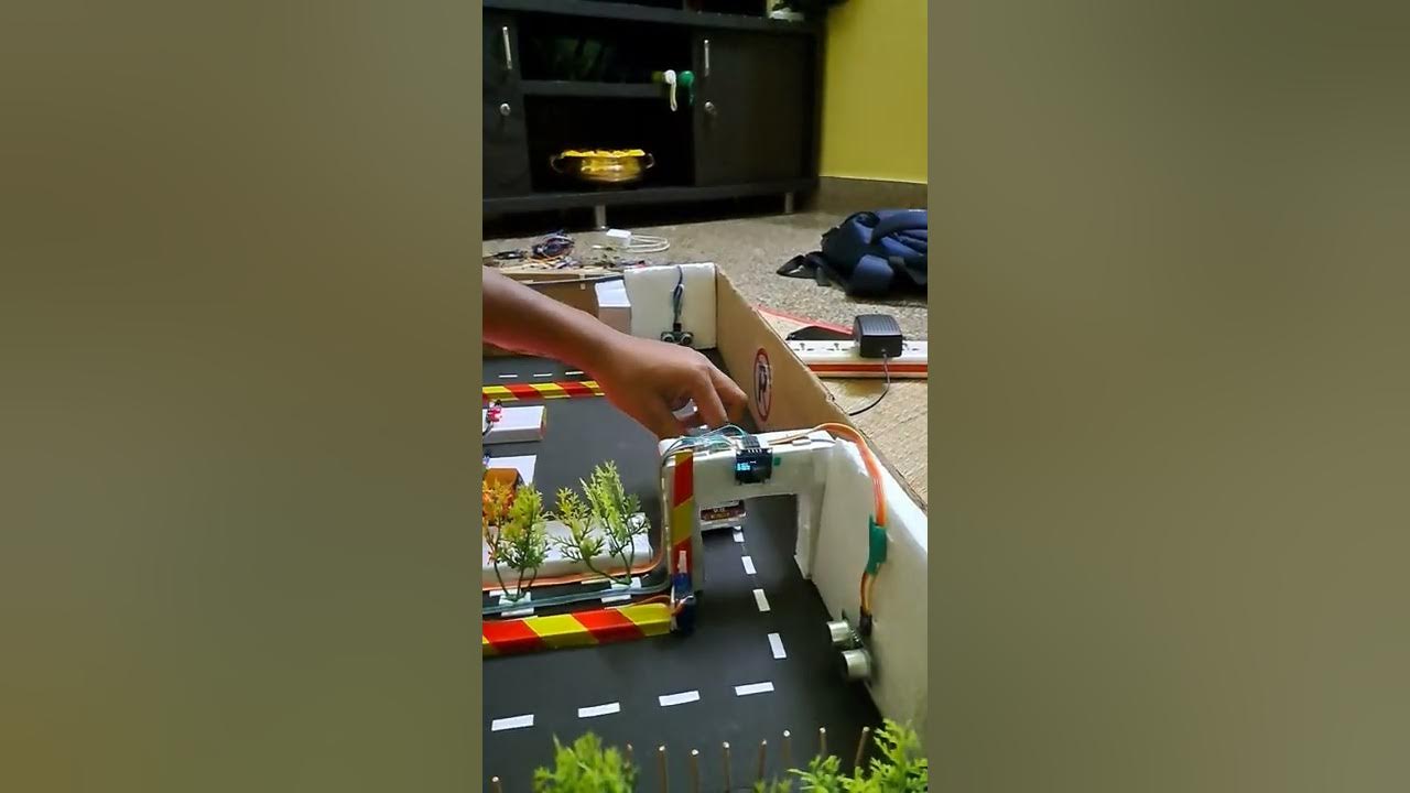 smart car parking system with three different sensors | iot project ...