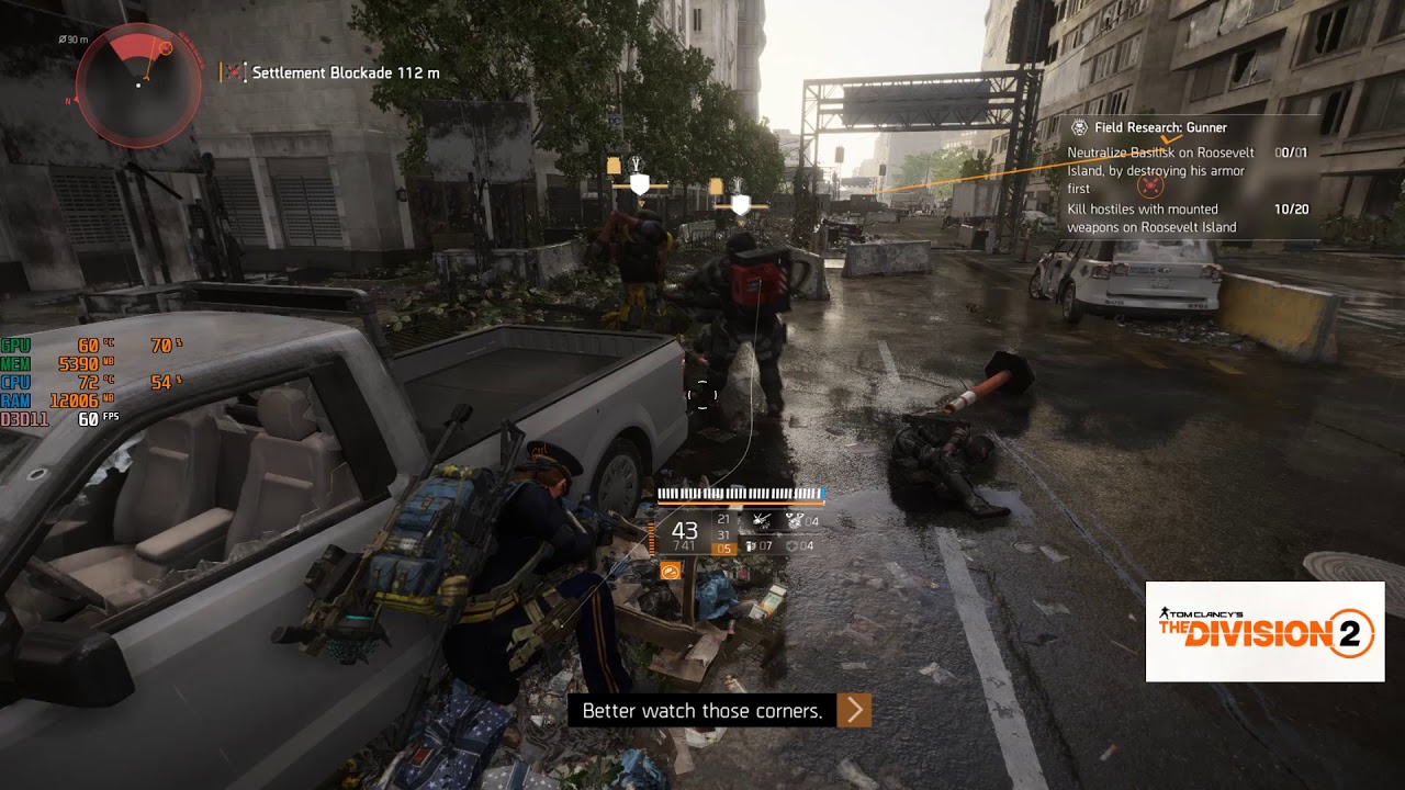 The Division 2 Big (Outcasts) vs Big (Blacktusk) - YouTube