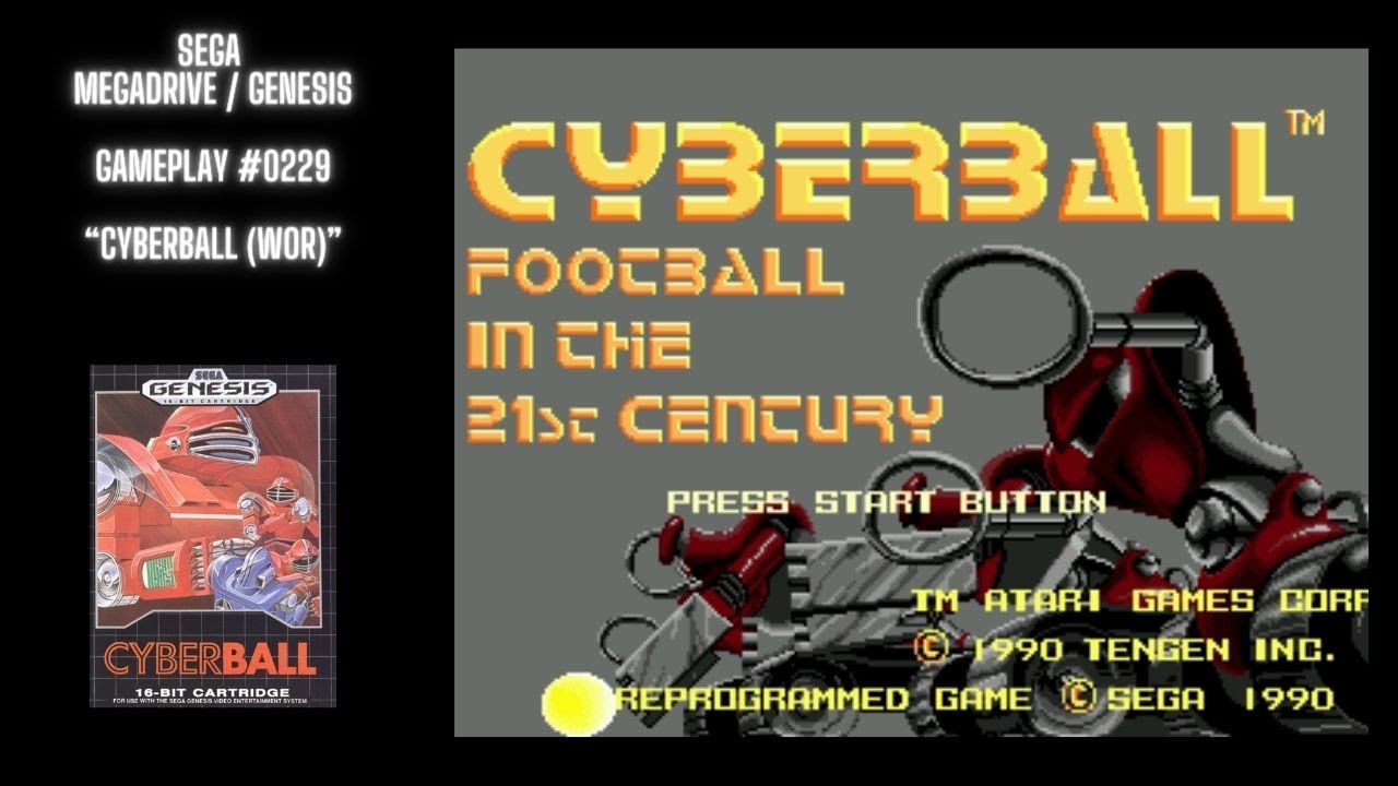 Cyberball (WOR) (Megadrive / Genesis / Gameplay #0229) - YouTube