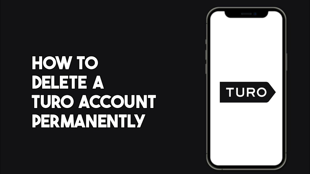 How to Delete a Turo Account Permanently - YouTube