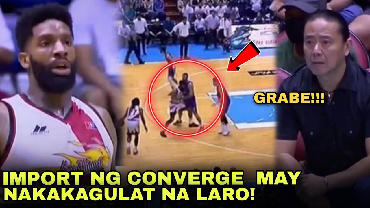 Tom Vodanovich DEBUT | San Miguel Beermen vs Converge Quarterfinals ...