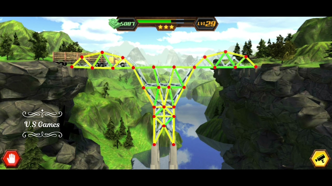 Bridge Construction Level 29 || Bridge Construction Level 29 Complete ...