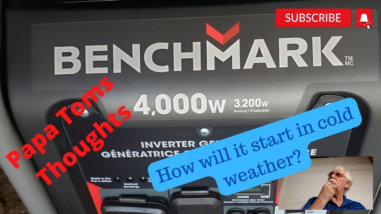 How will the Benchmark 4000 start in the cold weather? #inverter # ...