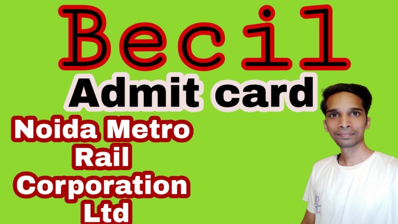 Becil NMRC Admit Card is Available #EducationTechnoWorld - YouTube