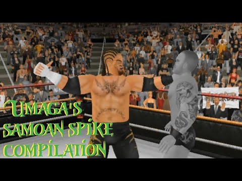 Umaga's samoan spike compilation| Wrestling Empire| - YouTube