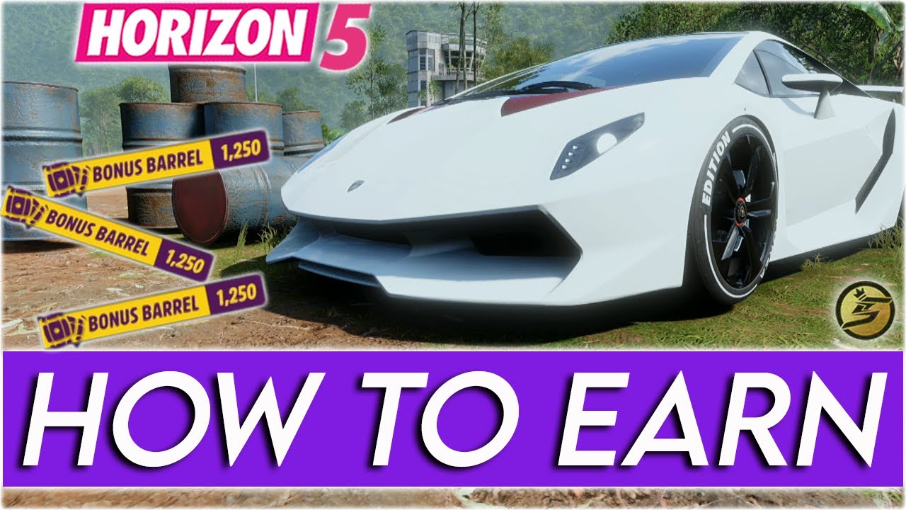 How To Get BONUS BARREL SKILLS at Aerodromo En La Selva FH5 Forzathon ...