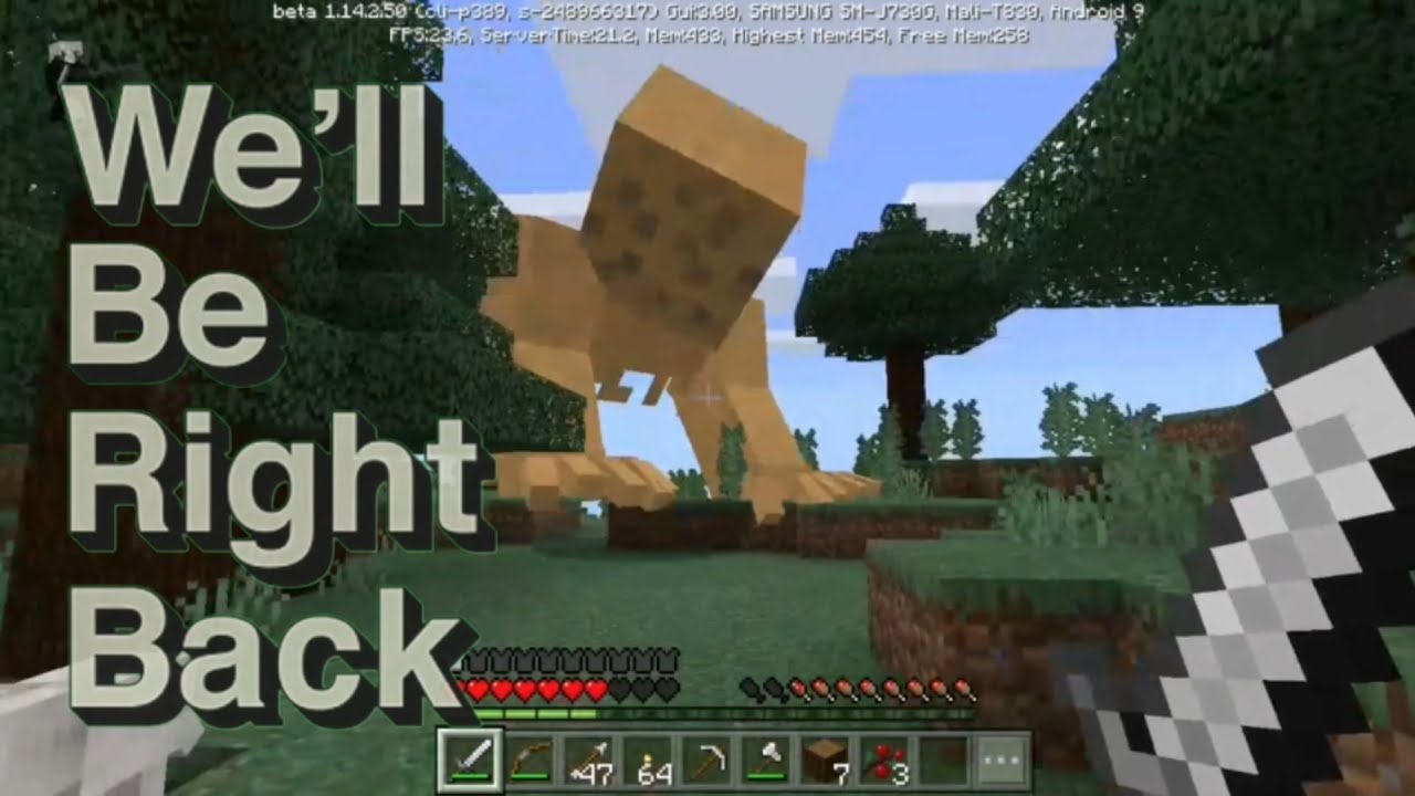 Minecraft we'll be right back scp #2 - YouTube