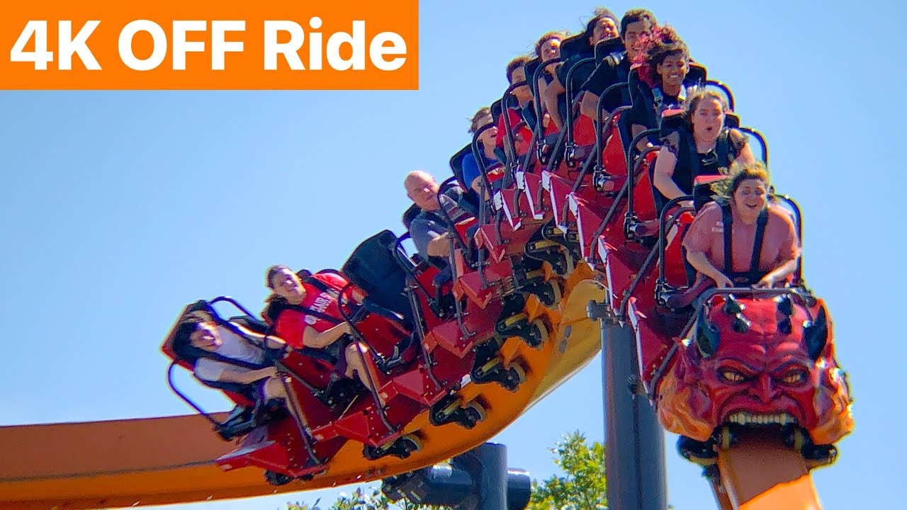 Jersey Devil (4K OFF Ride POV)- Six Flags Great Adventure, Jackson, NJ ...