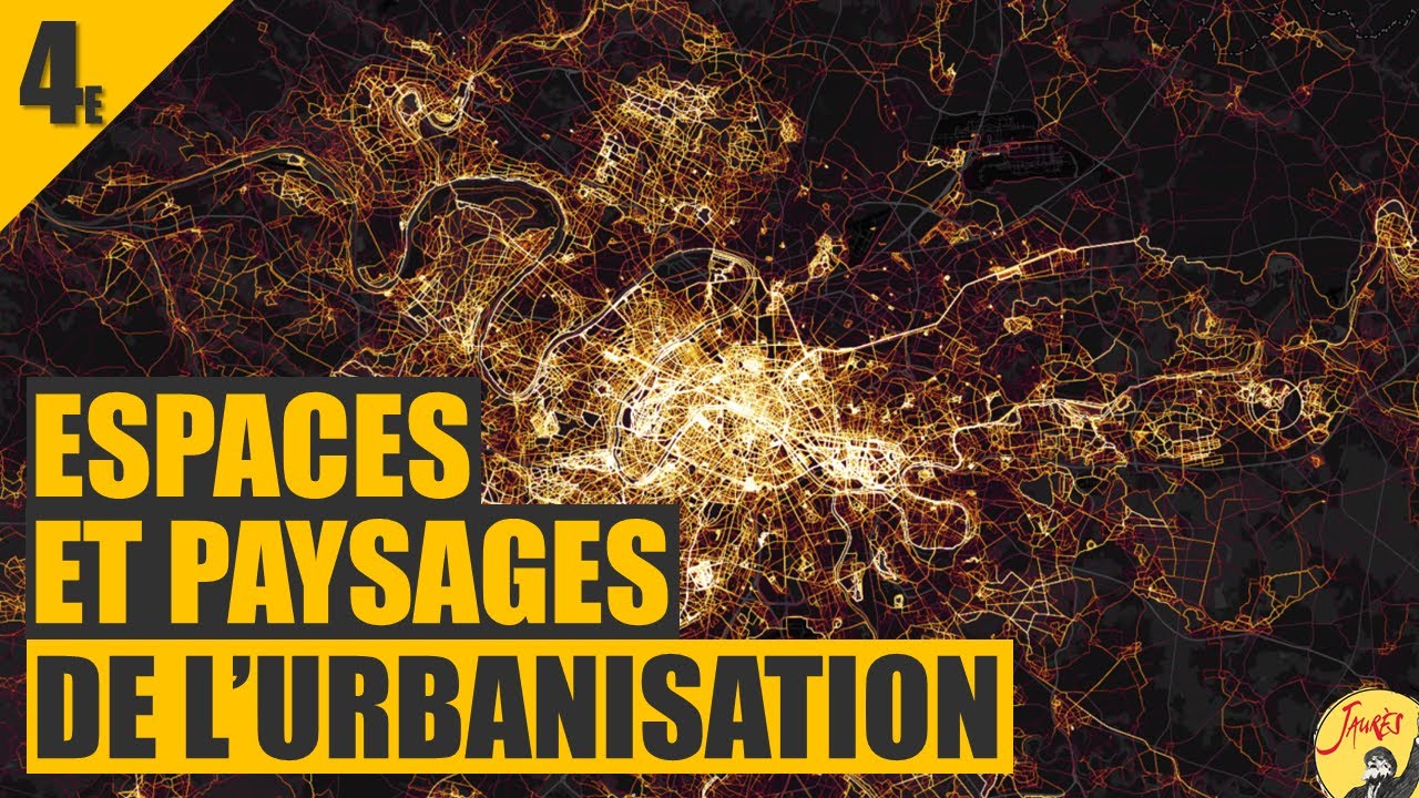 ESPACES ET PAYSAGES DE L'URBANISATION : 1er chapitre géographie 4e ...