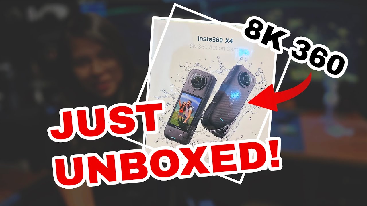 UNBOXING INSTA360 X4 - JUST UNBOXING HAHA - YouTube