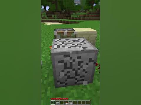 Block Transmutation in Minecraft Beta #shorts #minecraft #beta #redstone - YouTube