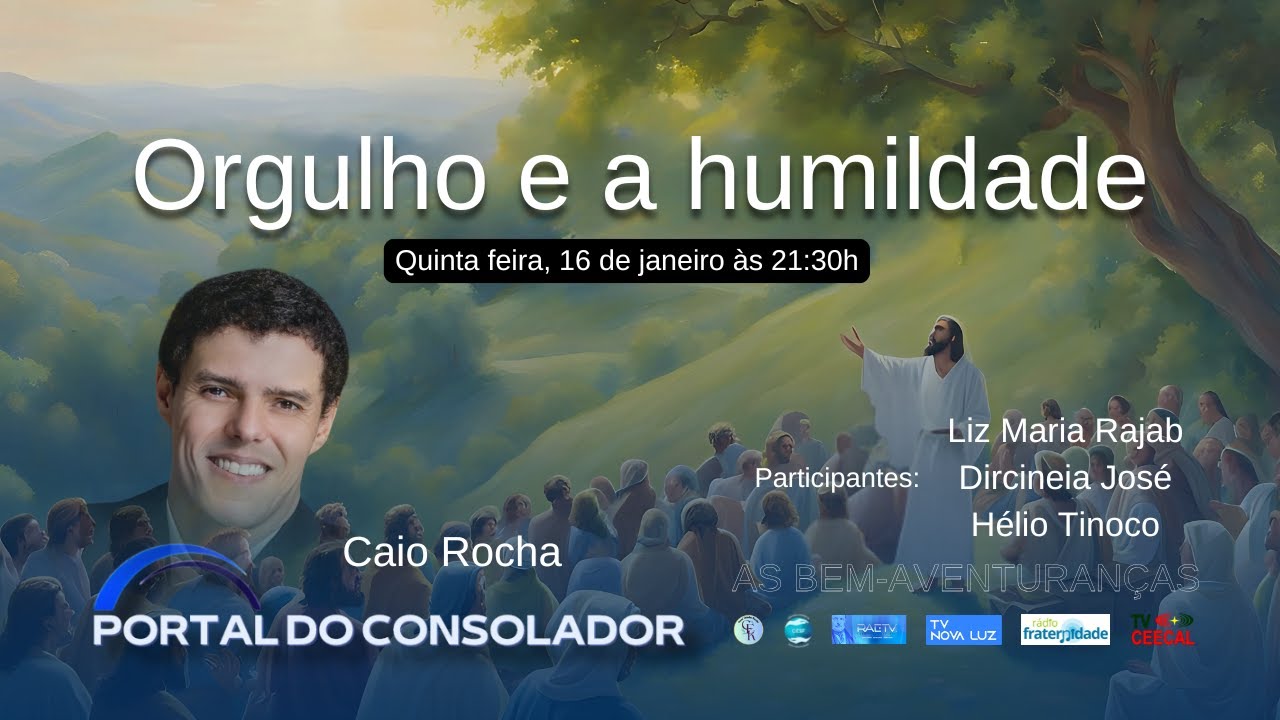 ORGULHO E A HUMILDADE - CAIO ROCHA - AS BEM-AVENTURANÇAS - PORTAL DO ...