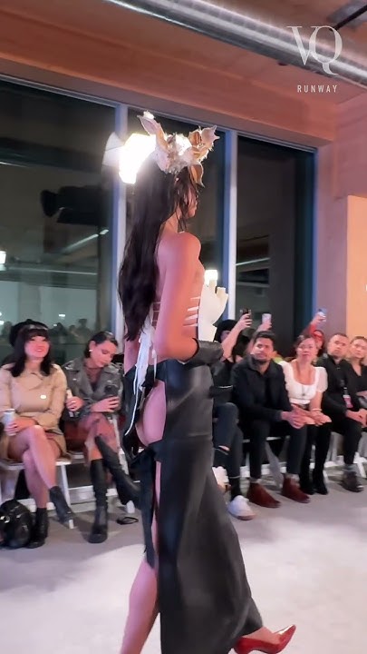 Model Cristina Yap Prepares for GORM's Show at #fashionarttoronto - YouTube