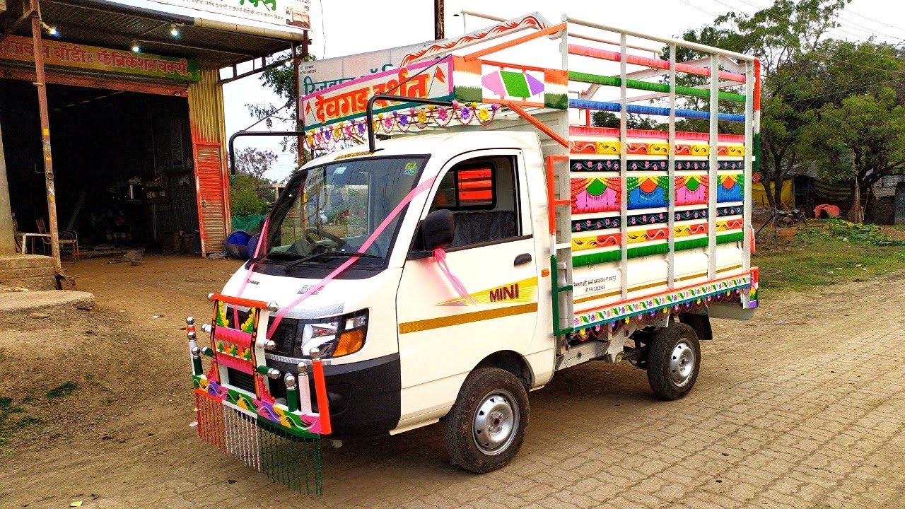 gadi painting Mahindra supro mini truck #paintwork #mahindrasupro # ...