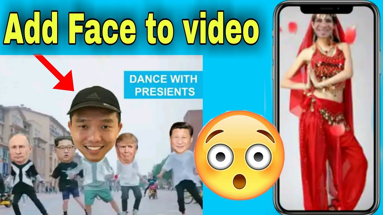 Add Face to Video || Change Any video Face in 1 Click || Add face in ...