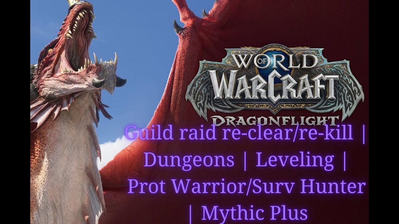 Guild raid re-clear/re-kill | Dungeons | Leveling | Prot Warrior/Surv ...