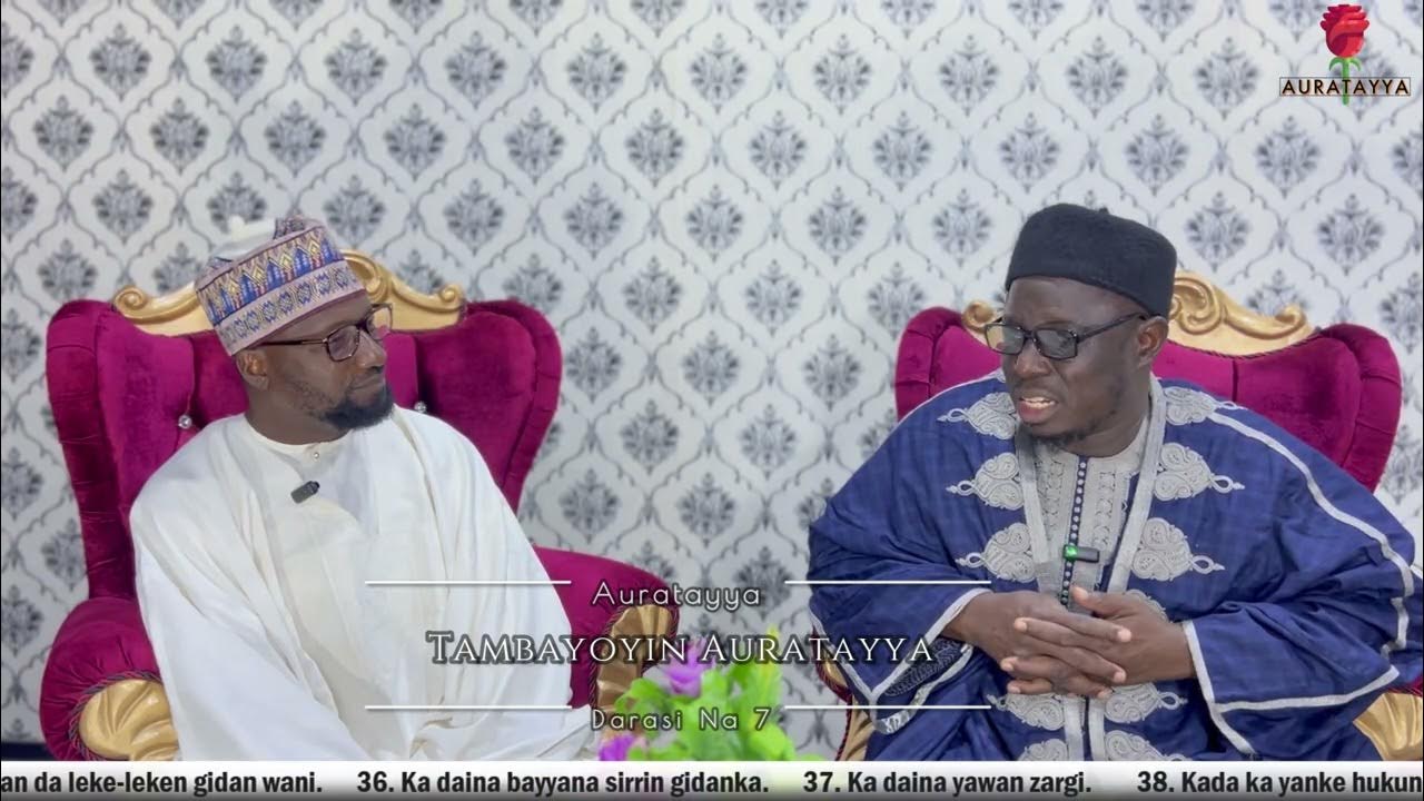 Tambayoyin Auratayya: 07 | Sheikh Aminu Ibrahim Daurawa - YouTube
