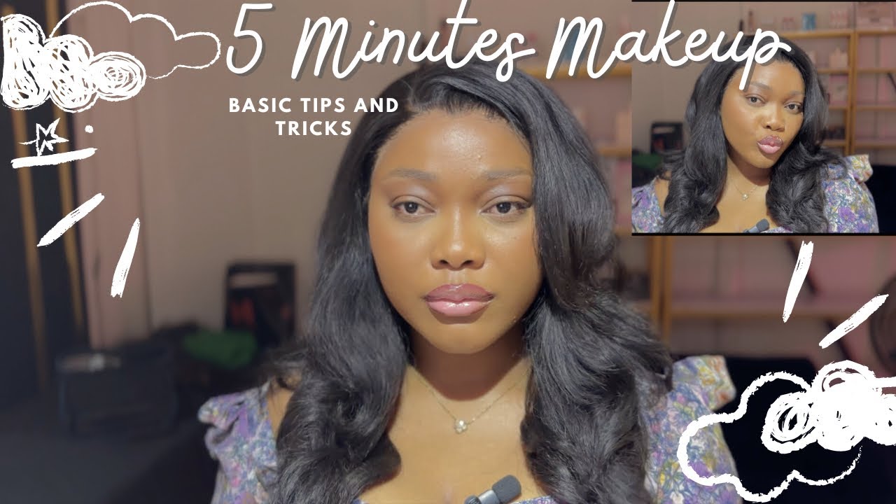 5 MINUTES MAKEUP || BEGINNER FRIENDLY || BASIC MAKEUP STEPS FOR A QUICK ...