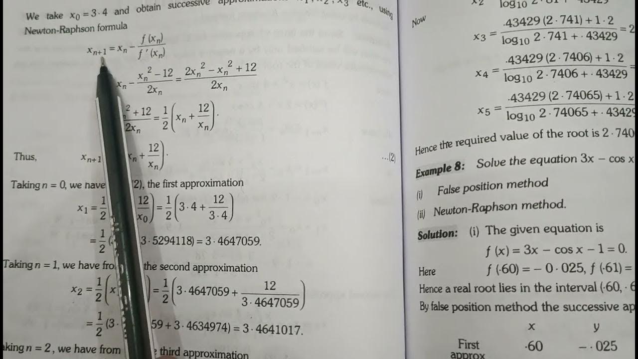 B.Sc 6th sem Maths || Numerical Analysis {most imp questions} || By Jyoti Chaudhary ️ ️ - YouTube