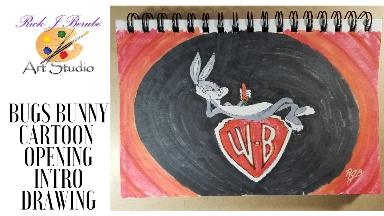 Bugs Bunny Opening Intro Drawing - YouTube