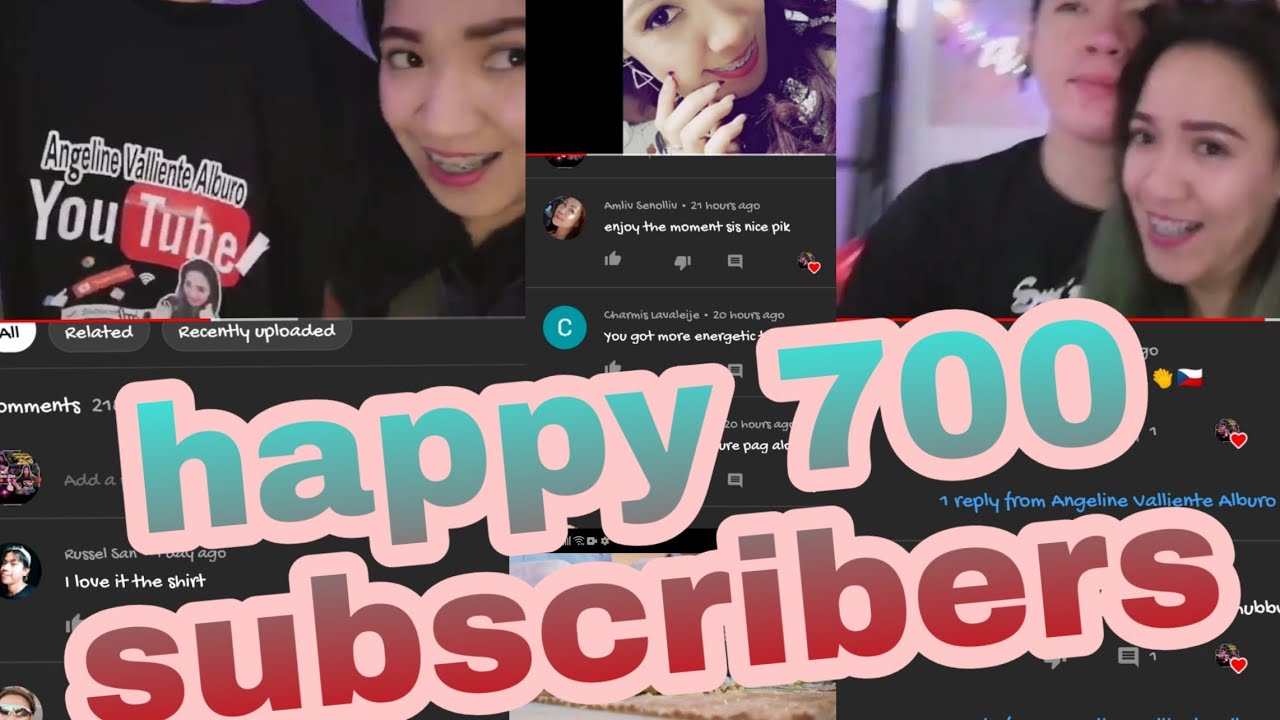 Celebrating 700 Subscribers in 1 Week - YouTube