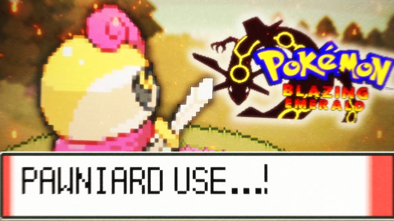 I Made Pokémon Blazing Emerald Ridiculously Hard - YouTube