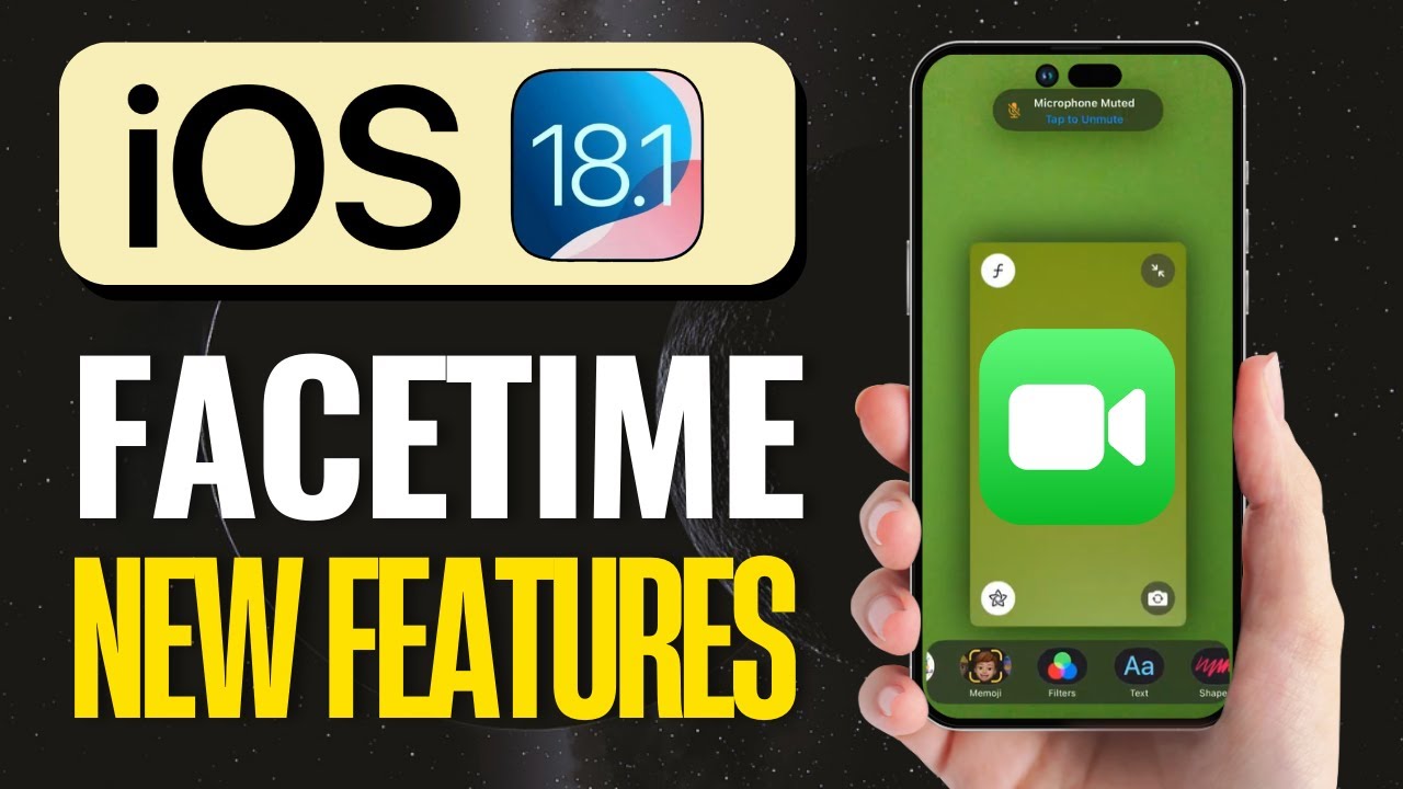 Enhanced FaceTime Features (iOS 18.1) - YouTube