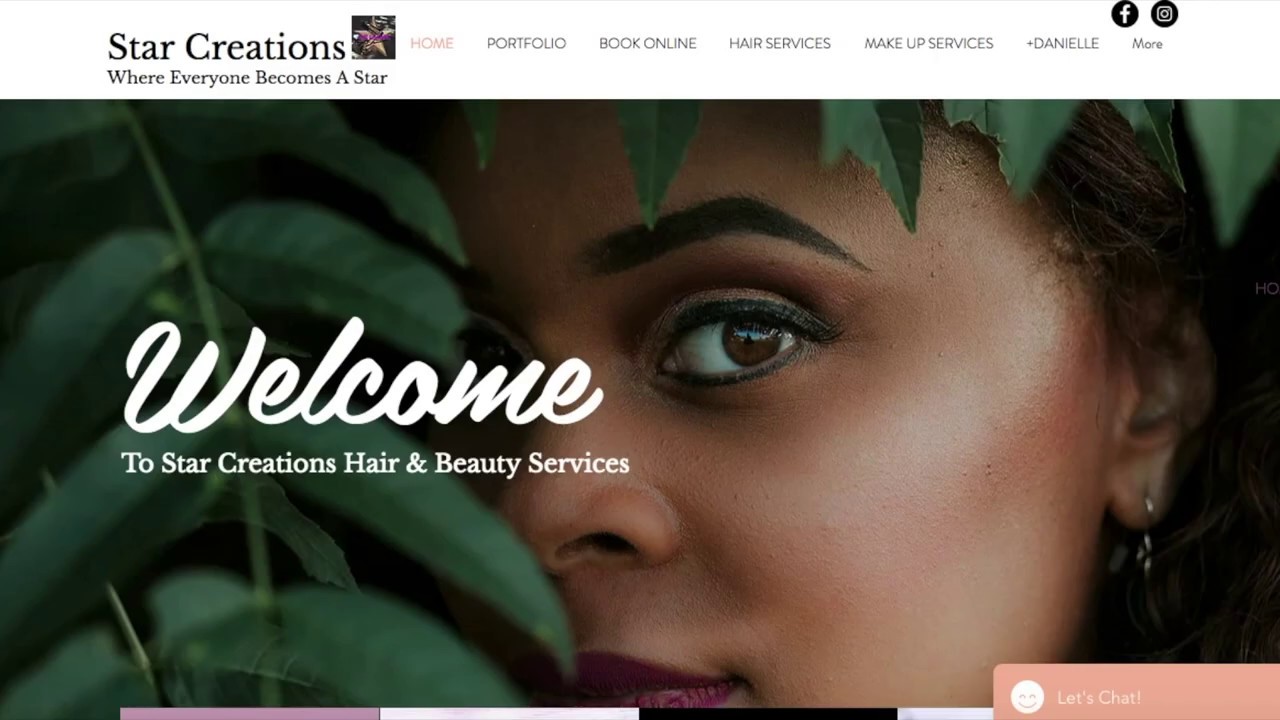 Web Design, for Star Creations - YouTube