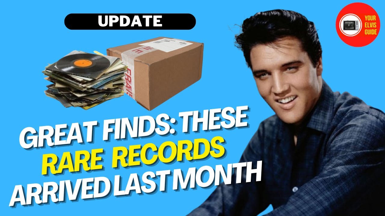 Amazing! I Added These Rare Elvis Presley Records To My Collection ...