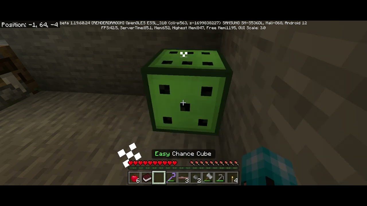 minecraft: stone block 2 - YouTube