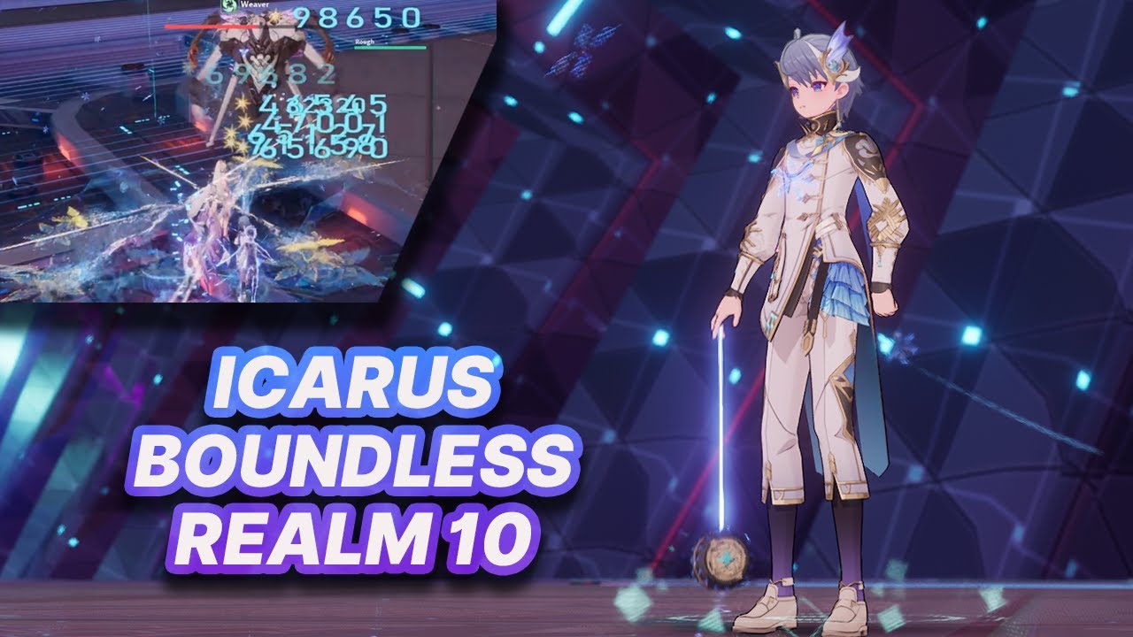 ICARUS BYGONE BOUNDLESS REALM LV10 | TOWER OF FANTASY (TRIPLE FROST) - YouTube