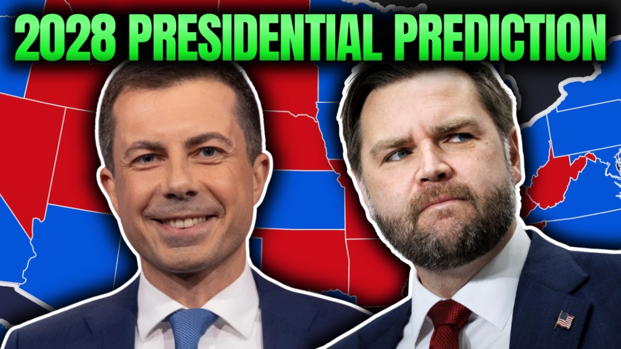 SHOCKING EARLY 2028 Presidential Election Forecast Pete Buttigieg VS JD ...