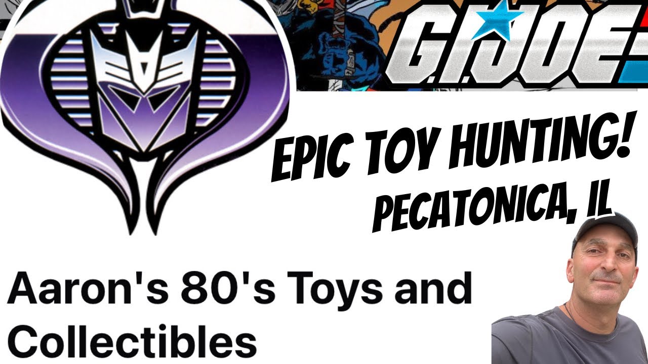 GI Joe Toy Hunting! - Aaron's 80's Collectibles in Pecatonica, IL | Yo Joe Java - YouTube