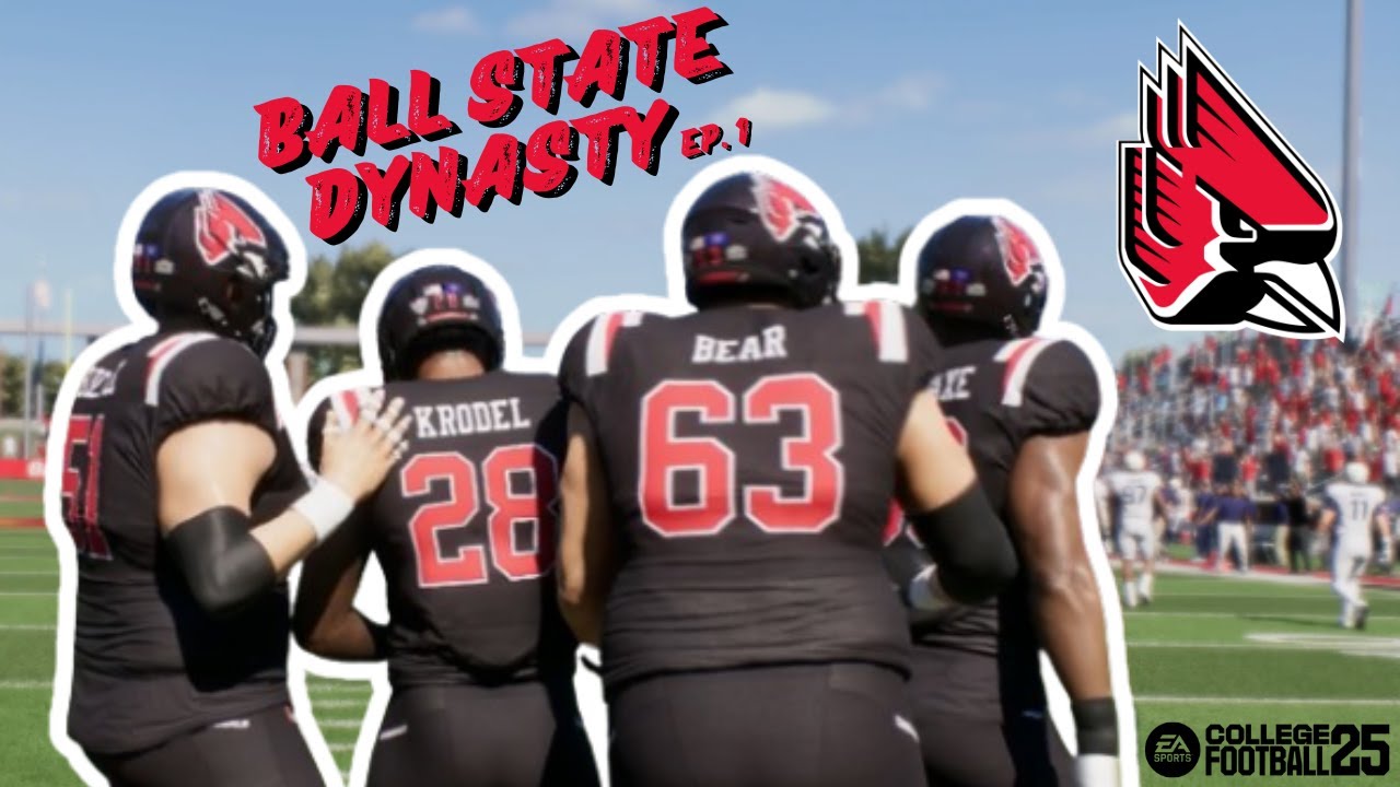 The Ball State Era Begins! / CFB25 Dynasty S1E1 - YouTube