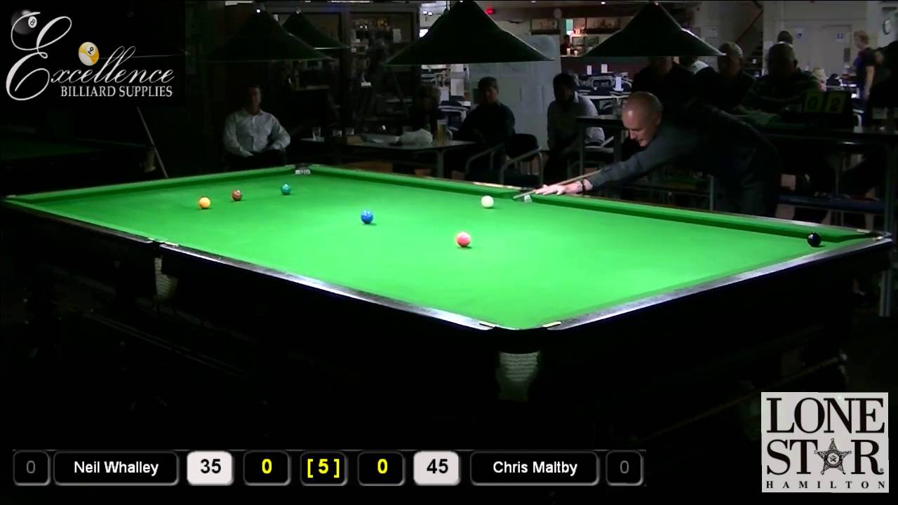 Semi Final: 2016 Lonestar Snooker Classic - Neil Whalley v Chris Maltby ...