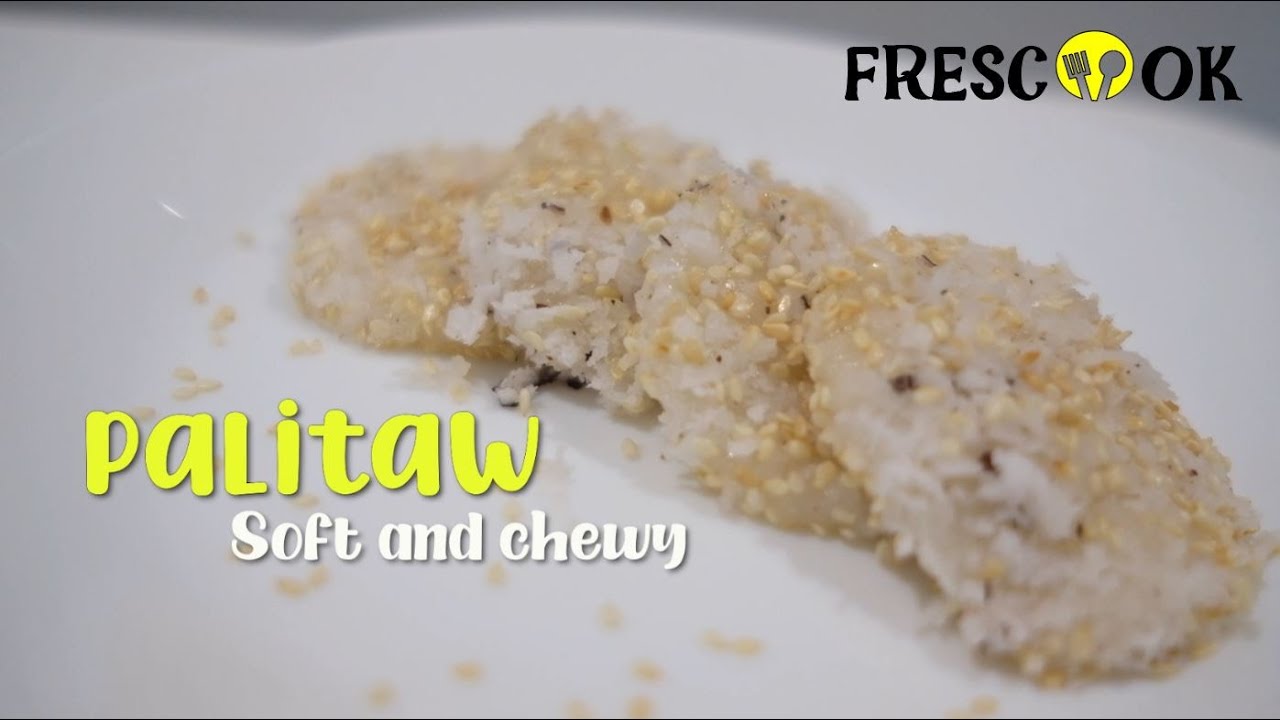Palitaw (Sweet Flat Rice Cake) - YouTube