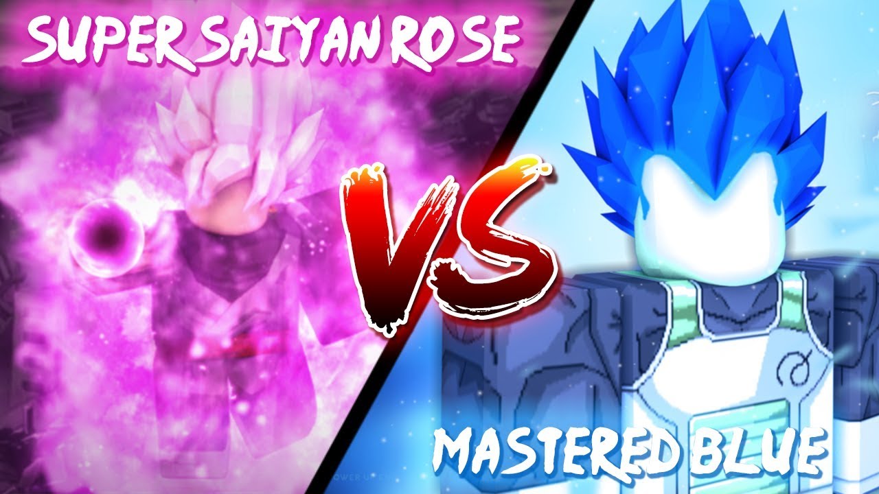 [NEW] MASTERED SUPER SAIYAN BLUE VS SUPER SAIYAN ROSE | Dragon Ball Z ...